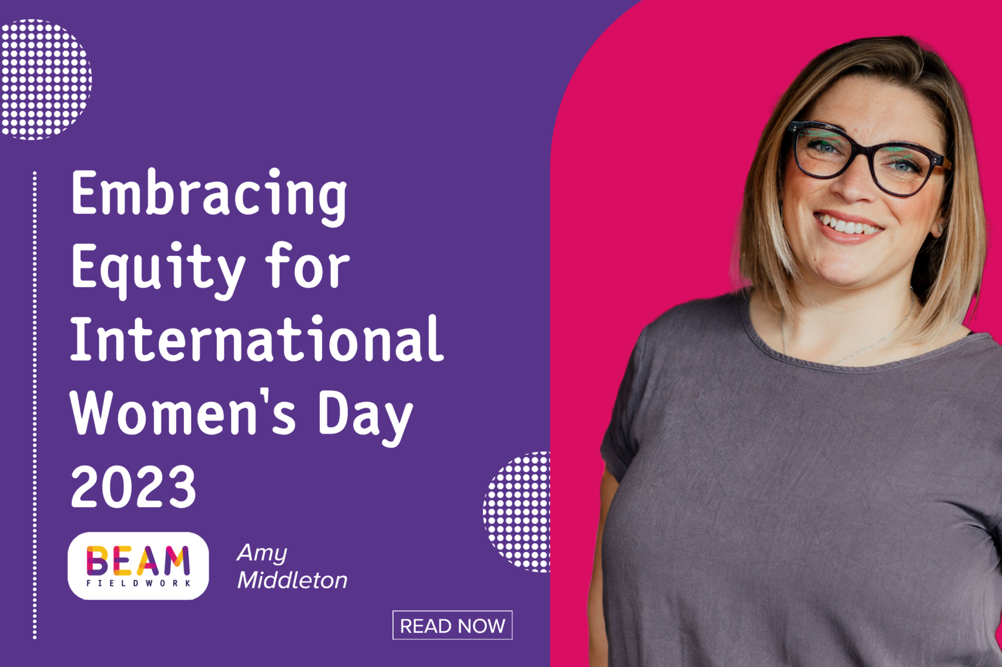 Embracing equity with Amy - BEAM Fieldwork